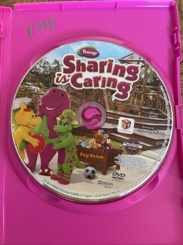 Barney Sharing Is Caring DVD 884487104068| eBay