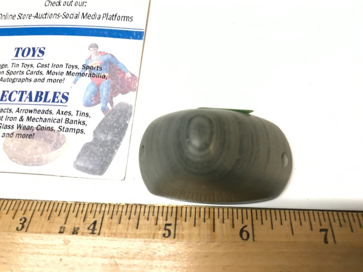 Indian Stone Artifact Triangle Slate Triangle Birdstone Native