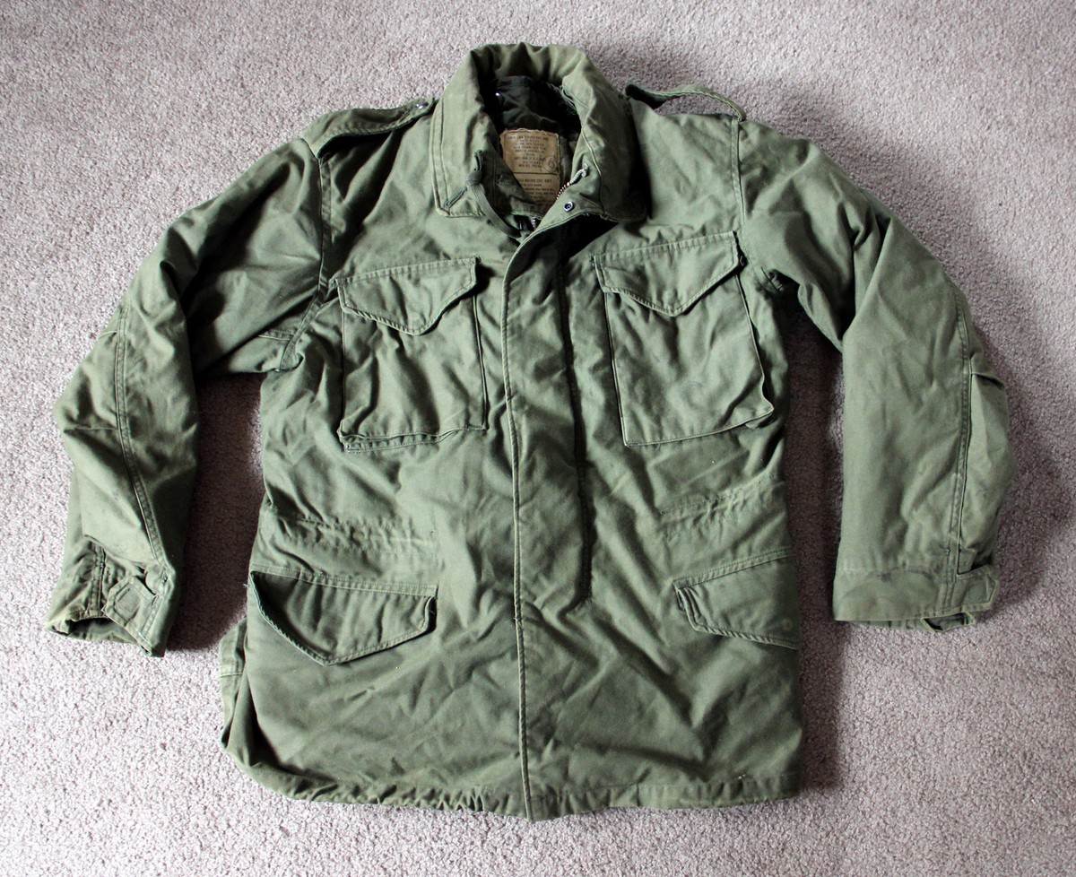 Vintage 1973 ALPHA INDUSTRIES M-65 Vietnam War Era Mens M Vintage 1973 ALPHA INDUSTRIES M-65 Vietnam War Era Mens M