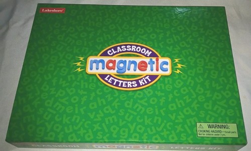 Lakeshore Classroom, Magnetic Letters ABC Kit, Kids Child Learning Set ...