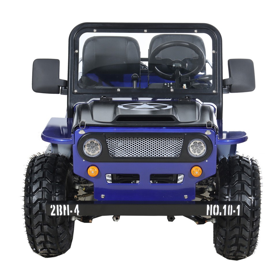 X-PRO Ranger 125cc Mini Jeep Go Kart w/ 3-Speed Semi-Auto Transmission ...
