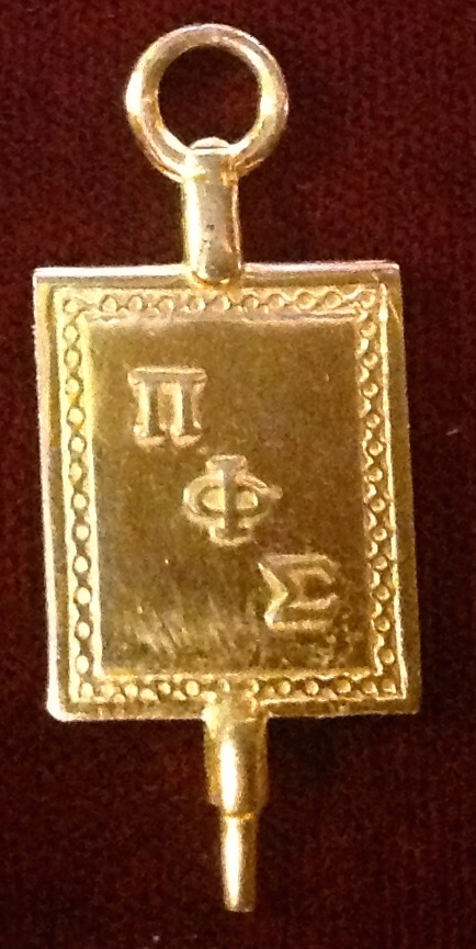 Vintage Pi Phi Sigma ΠΦΣ Key SUNY Oneonta Unrecognized Sorority | eBay