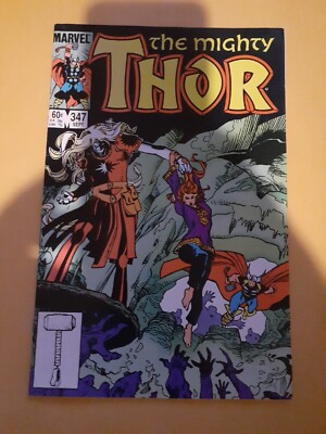 The Mighty Thor #347 (Marvel 1984) 1st app of Algrim | eBay