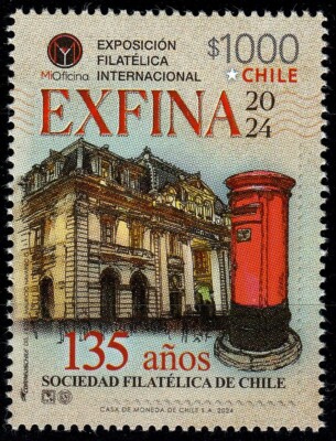 Chile 2024 135th Ann. Chile Philatelic Society EXFINA 2024 | eBay
