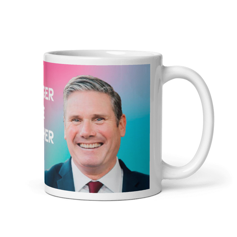 Labour Party Mug Cup - Keir Starmer - General Election 2024 - Stronger ...
