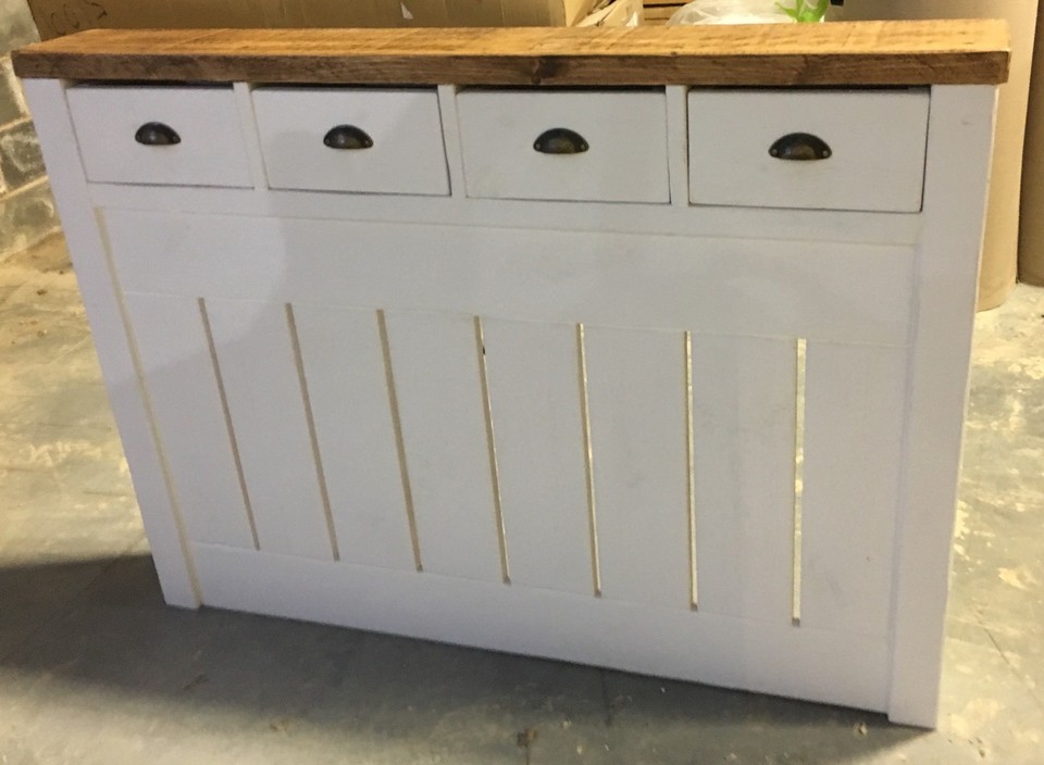 RUSTIC FARMHOUSE RADIATOR COVERS MADE TO ANY SIZE / SOLID | eBay UK