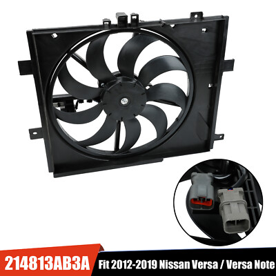 214819KK0A Radiator Cooling Fan Assembly For 2012-2019 Nissan Versa ...