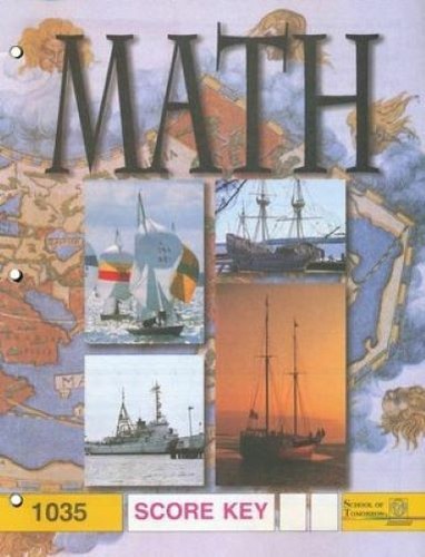 Math PACE Score Key 1035 Accelerated Christian Education | eBay