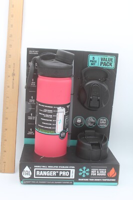 TAL Ranger 26 oz Red Solid Print SS Water Bottle 5 piece Value Pack | eBay