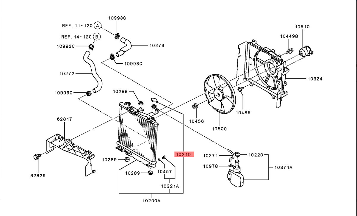 Radiator Cap MR597126 Fits L200 Triton 2005 2006 2007 2008 2009 2010 ...