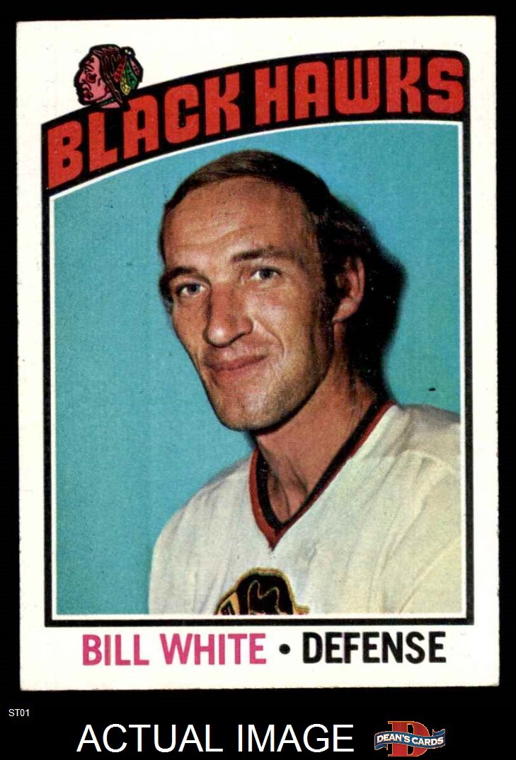 1976 Topps #235 Bill White Blackhawks 5.5 - EX+ | eBay