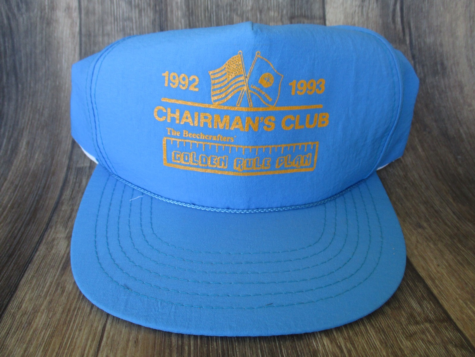VTG beechcraft usa hat cap AIRCRAFT CHAIRMAN'S CLUB… - Gem