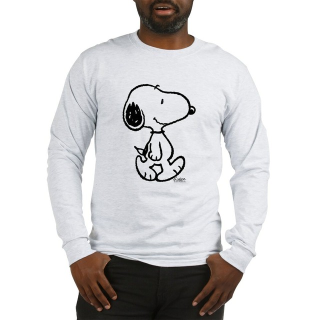 Cafepress Peanuts Snoopy Long Sleeve T Shirt Long Sleeve T 186669828