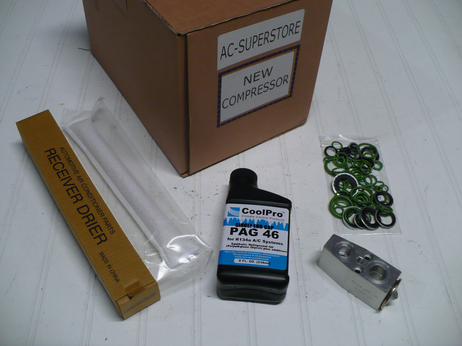 New A/C AC Compressor Kit Fits 2006-2011 Cadillac DTS (4.6L) | eBay