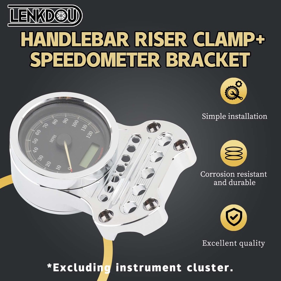 Instrument Bracket Speedometer Relocation Cover For Harley Sportster ...