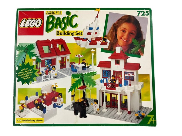 LEGO BASIC: Basic Building Set, 7+ (725) for sale online | eBay