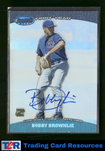 2004 Bowman's Best - First Year Autographs Bobby Brownlie #BB-BB (AU ...