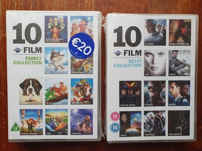 10 Film Family Collection/10 Film Sci FI Collection Dvd B NEW SEALED 20 ...