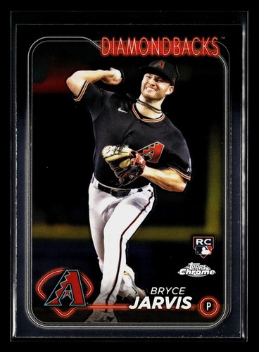 Bryce Jarvis 2024 Topps Chrome #75 Arizona Diamondbacks Rookie NO LINES ...