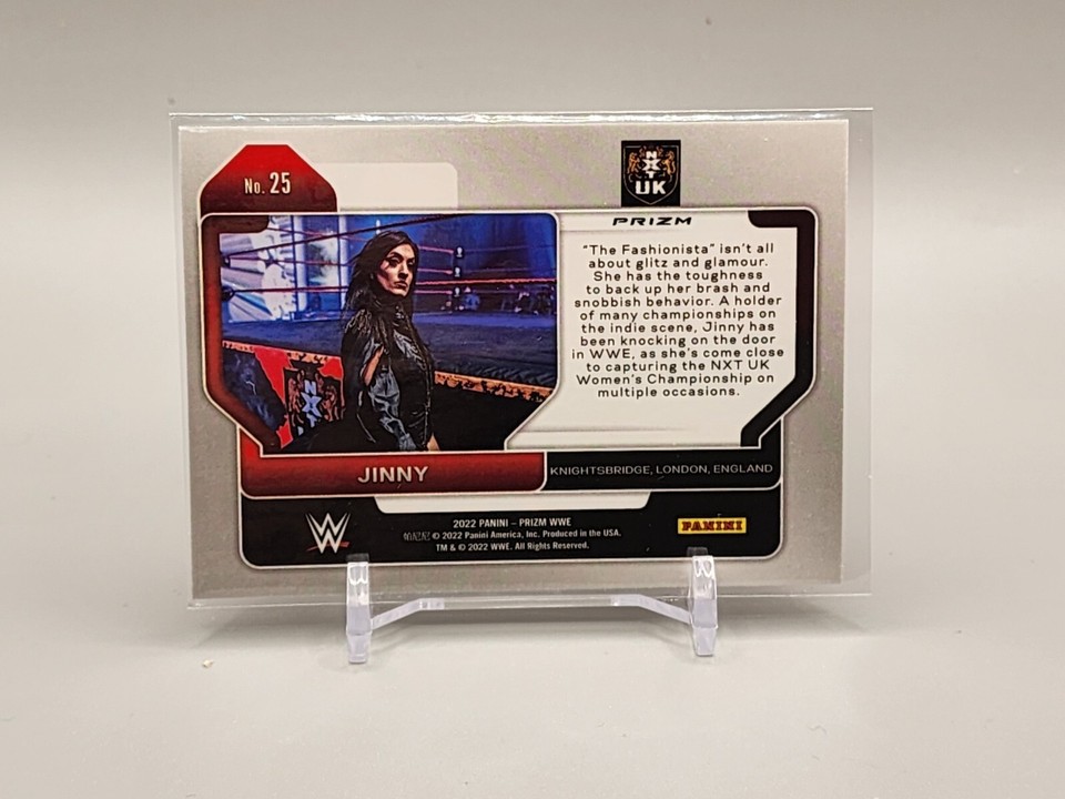Jinny 2022 Prizm WWE #25 Rookie Ruby Red Wave Prizm | eBay