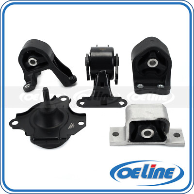 5x Engine Motor Mount Set for 2002-2006 Honda CR-V 2.4L 4WD Automatic ...
