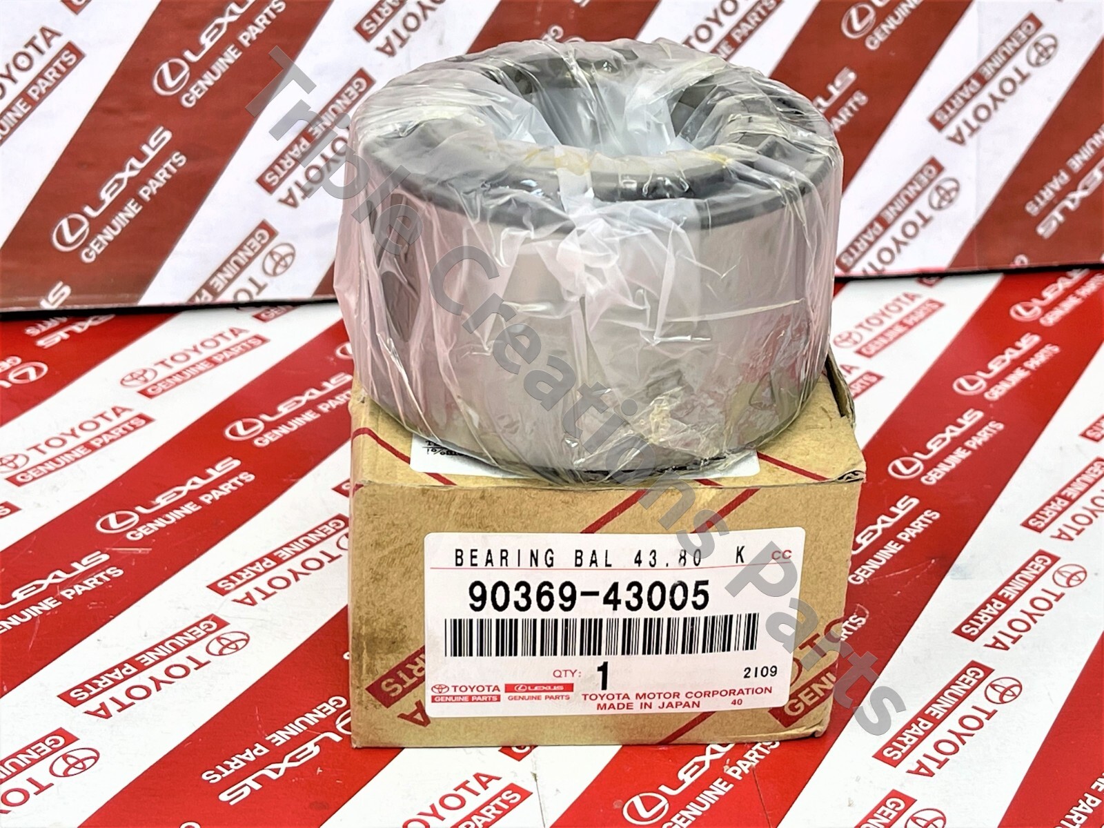 9036943005 Genuine Toyota BEARING (FOR REAR AXLE SHAFT), RH or LH 90369 ...