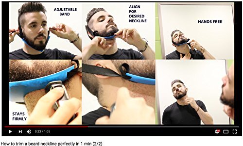 Flexshaper Beard Shaper Neckline Guide Handsfree & Flexible The ...