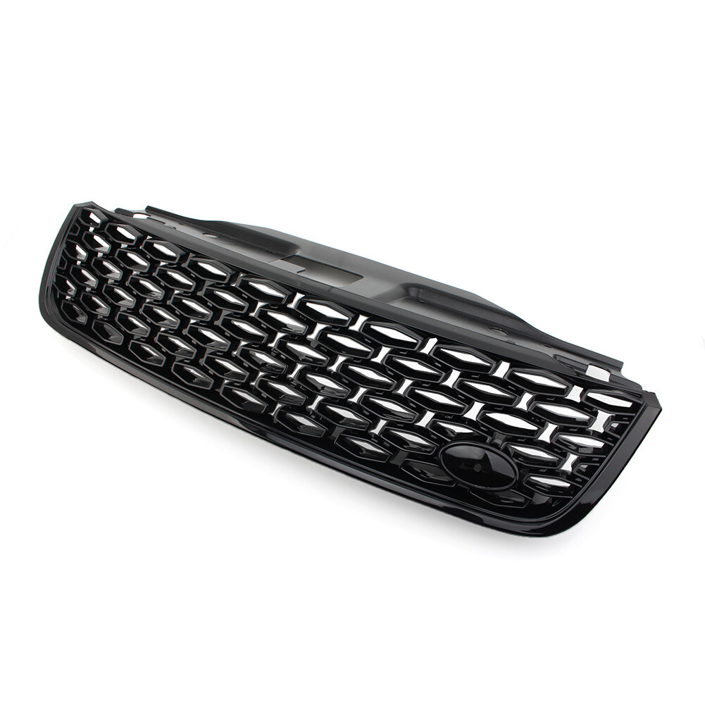 Front Bumper Radiator Grille For Land Rover Discovery 5 2017-2021 Black ...