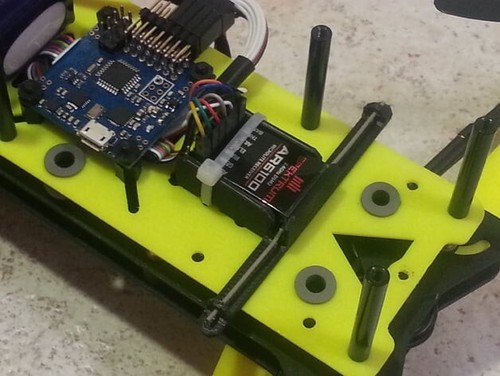 3D Printed Spektrum AR6100 Receiver Antenna Support and Side Brace (3 ...