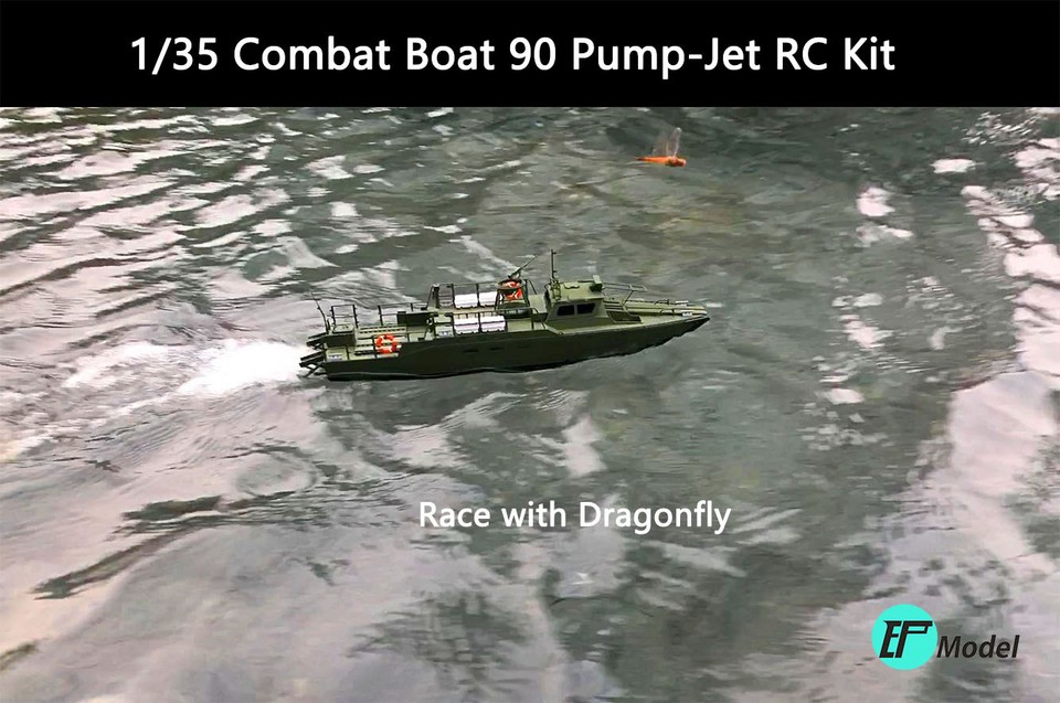 Tiger 1/35 Combat Boat 90 CB-90 RC Kit | eBay