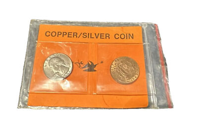 Copper Silver Coin Package Magic Trick Vintage **RARE** by Sterling ...