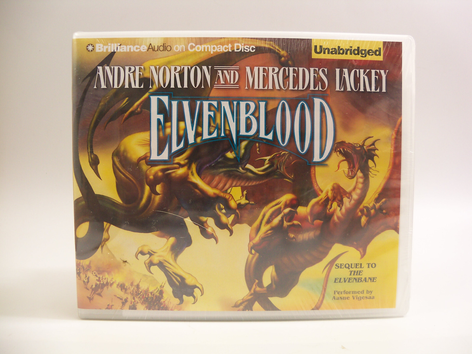 ELVENBLOOD by Andre Norton & Mercedes Lackey 2011 Sealed Audio CD Books ...