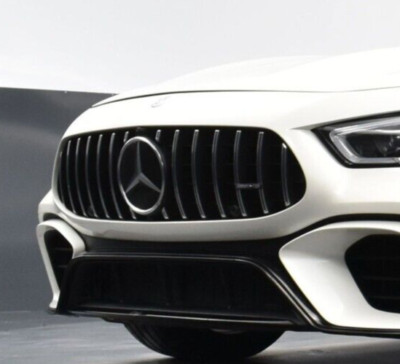 Mercedes-Benz OEM X290 AMG GT Coupe Front Black Night Package Grille ...