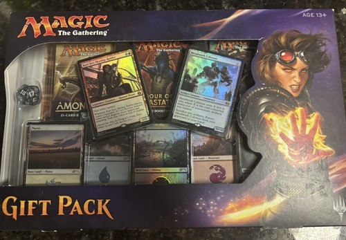 MTG Magic the Gathering Gift Pack Box Set SEALED Ixalan Amonkhet RIX ...
