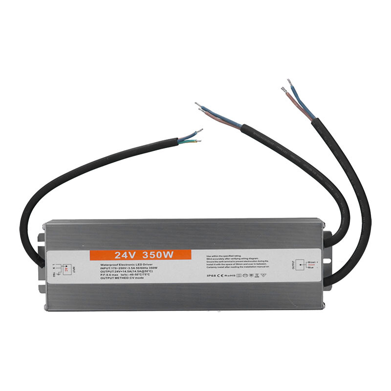 LED Driver 400W Transformer Power Supply Waterproof IP68 AC 90V-250V to ...