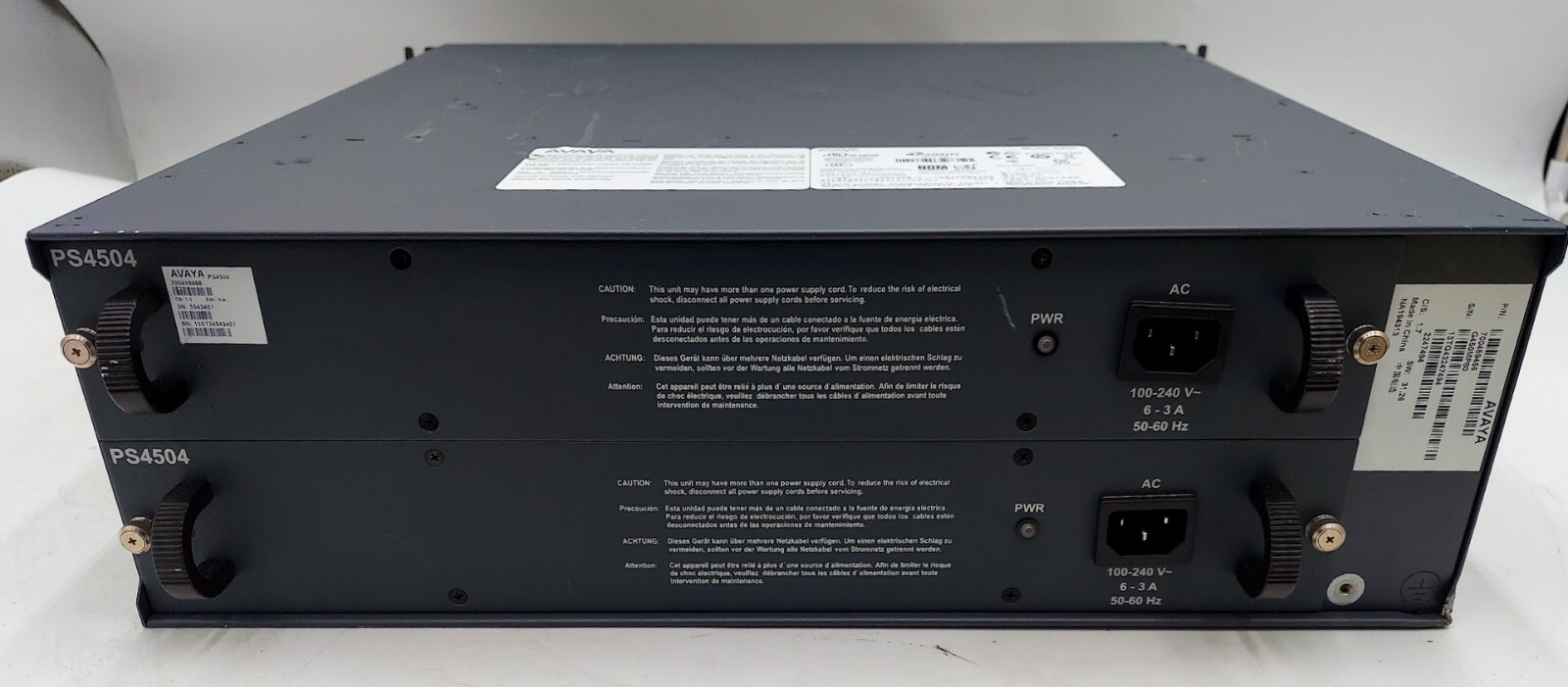 AVAYA G450 Media Gateway W/1X S8300.3XMM710B | 1X MM711 CARDS | eBay