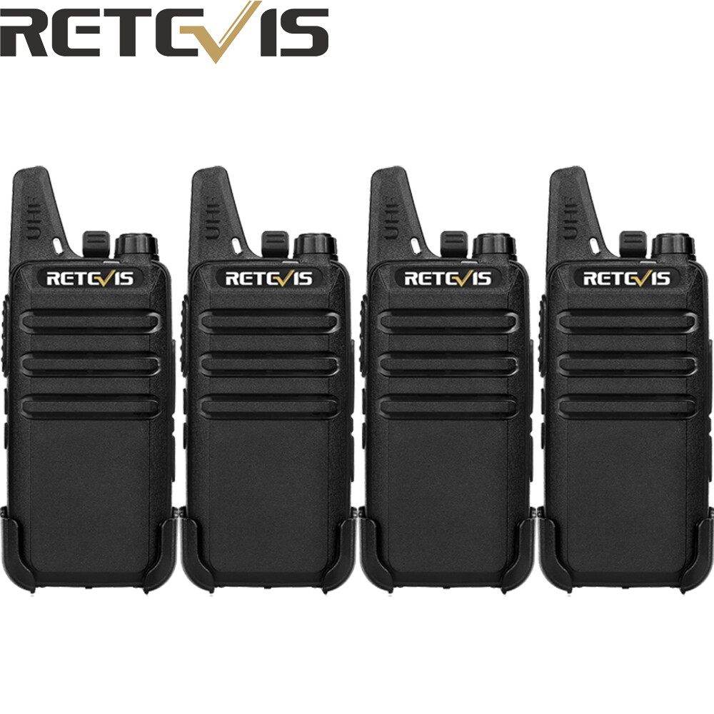 Retevis RT22 UHF 16CH 2W Walkie Talkie Two Way Radio for Store/School ...