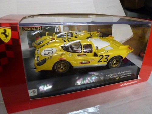 Carrera 124 Digital 23789 FERRARI 512S BERLINETTA '70 SPA 1000km No. 23 ...