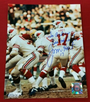 Jim Hart St Louis Cardinals REAL HAND SIGNED 8x10 Photo Personalized ...