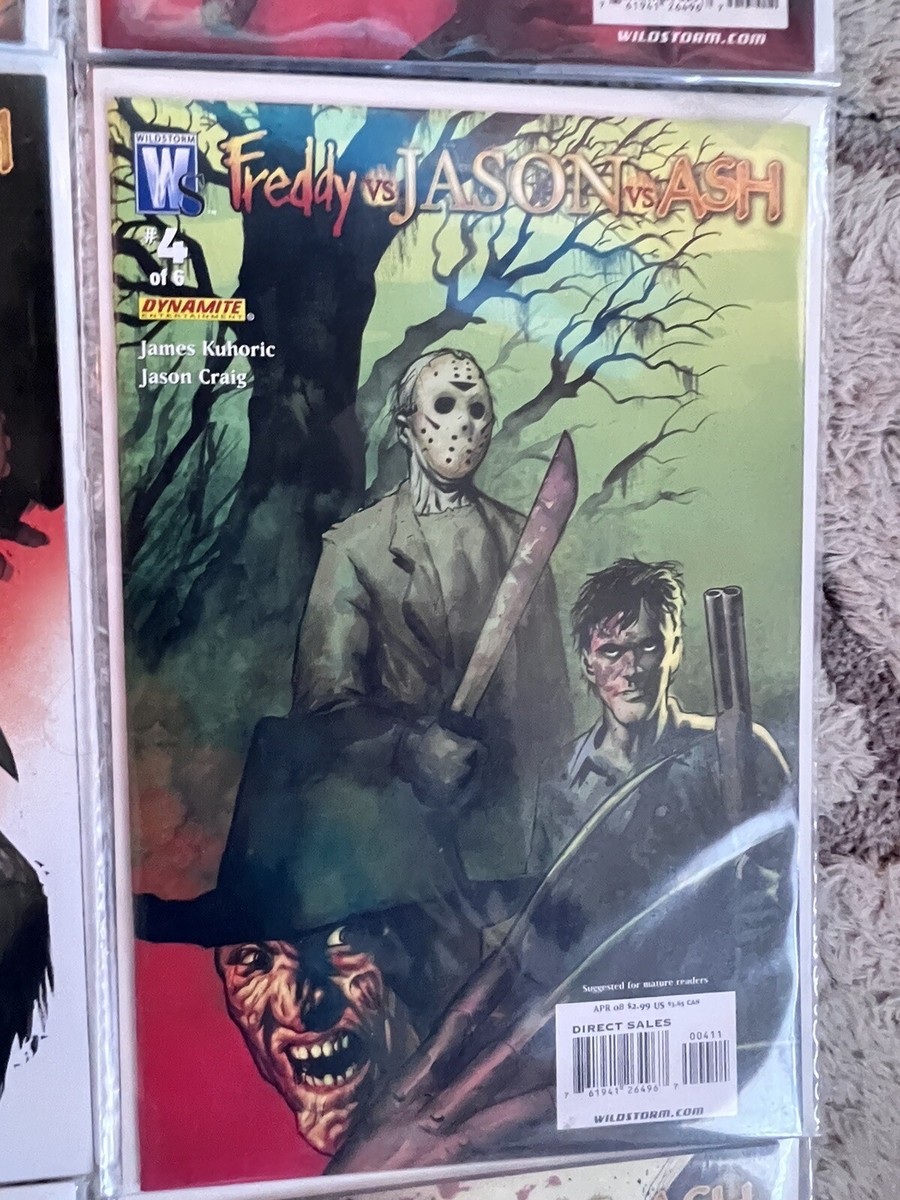 Fumetto Jason Vs Freddy Vs Ash Freddy Vs Jason Vs Ash 1 6 & Freddy Vs