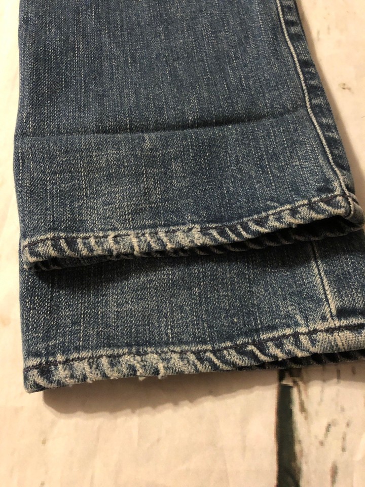 Paige Women's Jeans Jimmy Jimmy Straight Leg Distressed Stretch Size 24 ...