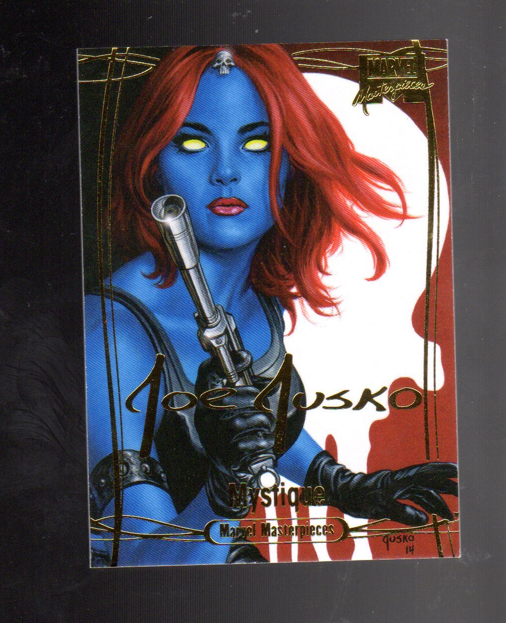 2016 Marvel Masterpieces #56 Joe Jusko GOLD signature card | eBay