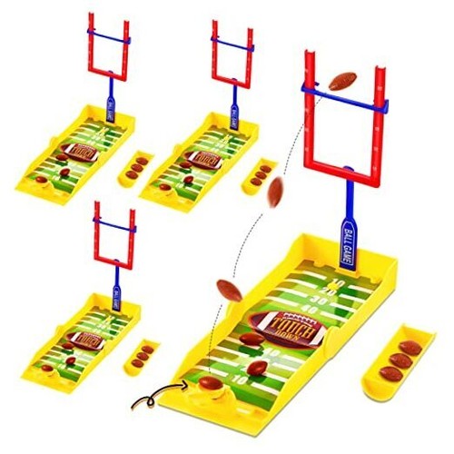 4 Sets Mini Football Game Desktop Football Games Field Goal Football ...