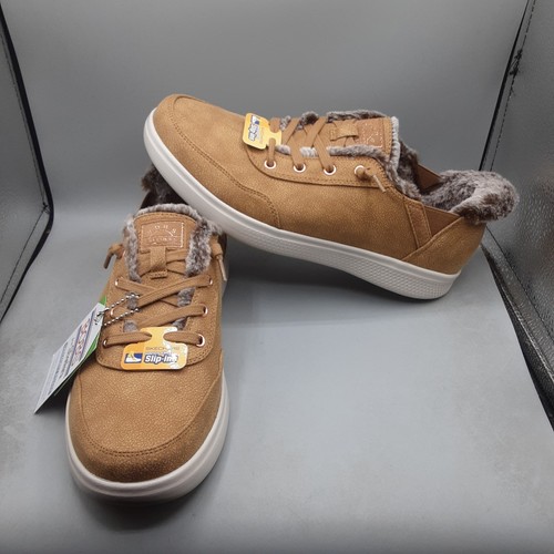 Bobs From Skechers Skip Cute B Cute Snug Slip-ins Women's 8M Chestnut ...