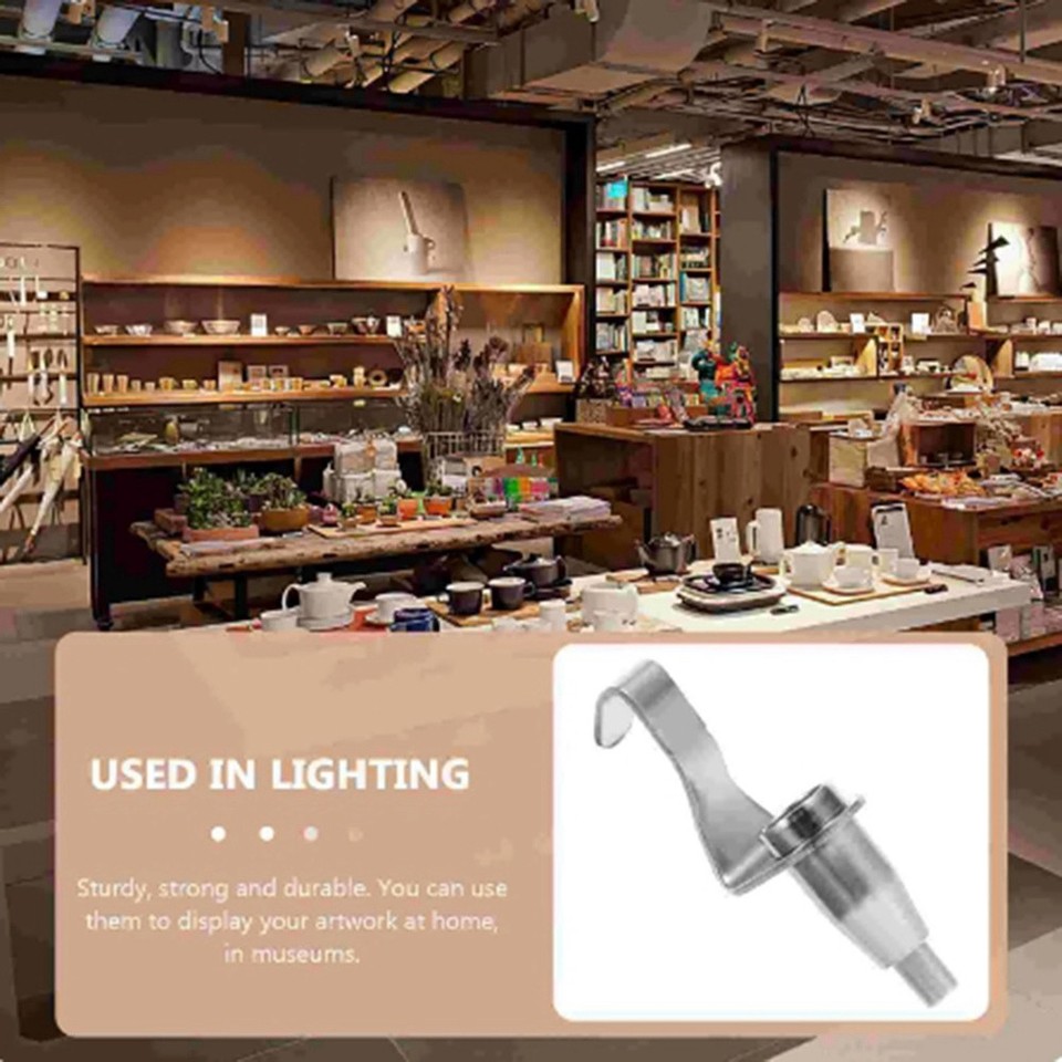 Adjustable Wire Rope Hooks Picture Rail Display Hanging Hooks ...