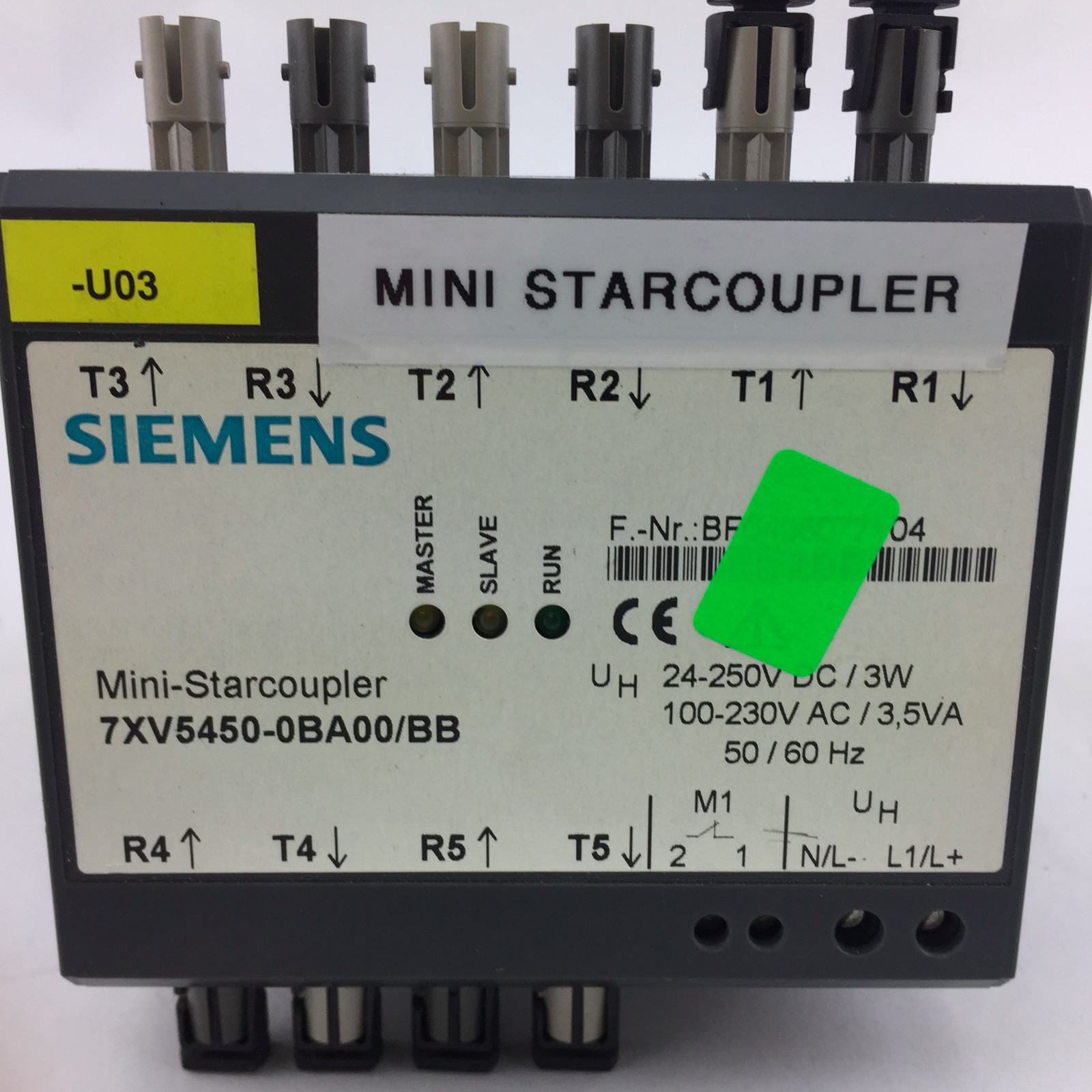 SIEMENS 7XV5450-0BA00/BB Mini Star Coupler | eBay UK