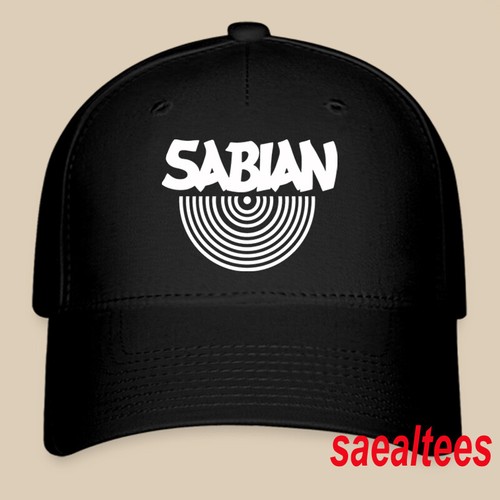 Sabian Drums Black Hat Twill Cap Baseball Cap Size S/M & L/XL | eBay