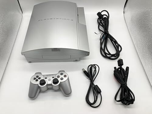 Sony PS3 PlayStation 3 Satin Silver Console 320GB CECH-2500B SS with ...