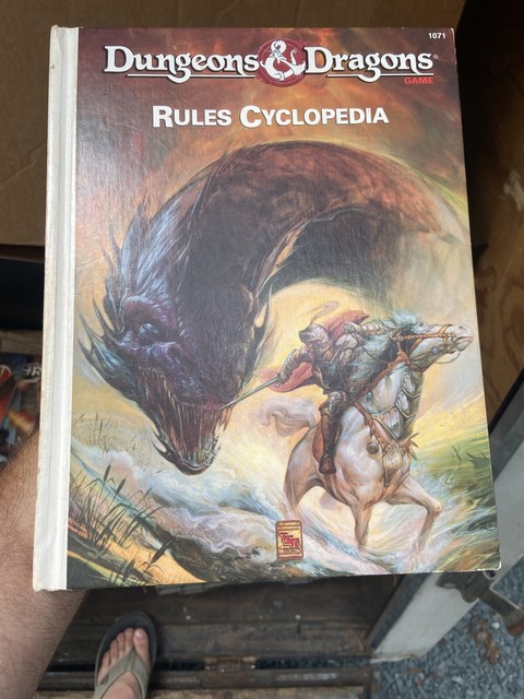 Dungeons and Dragons TSR 1071 Rules Cyclopedia 1991 for sale online | eBay