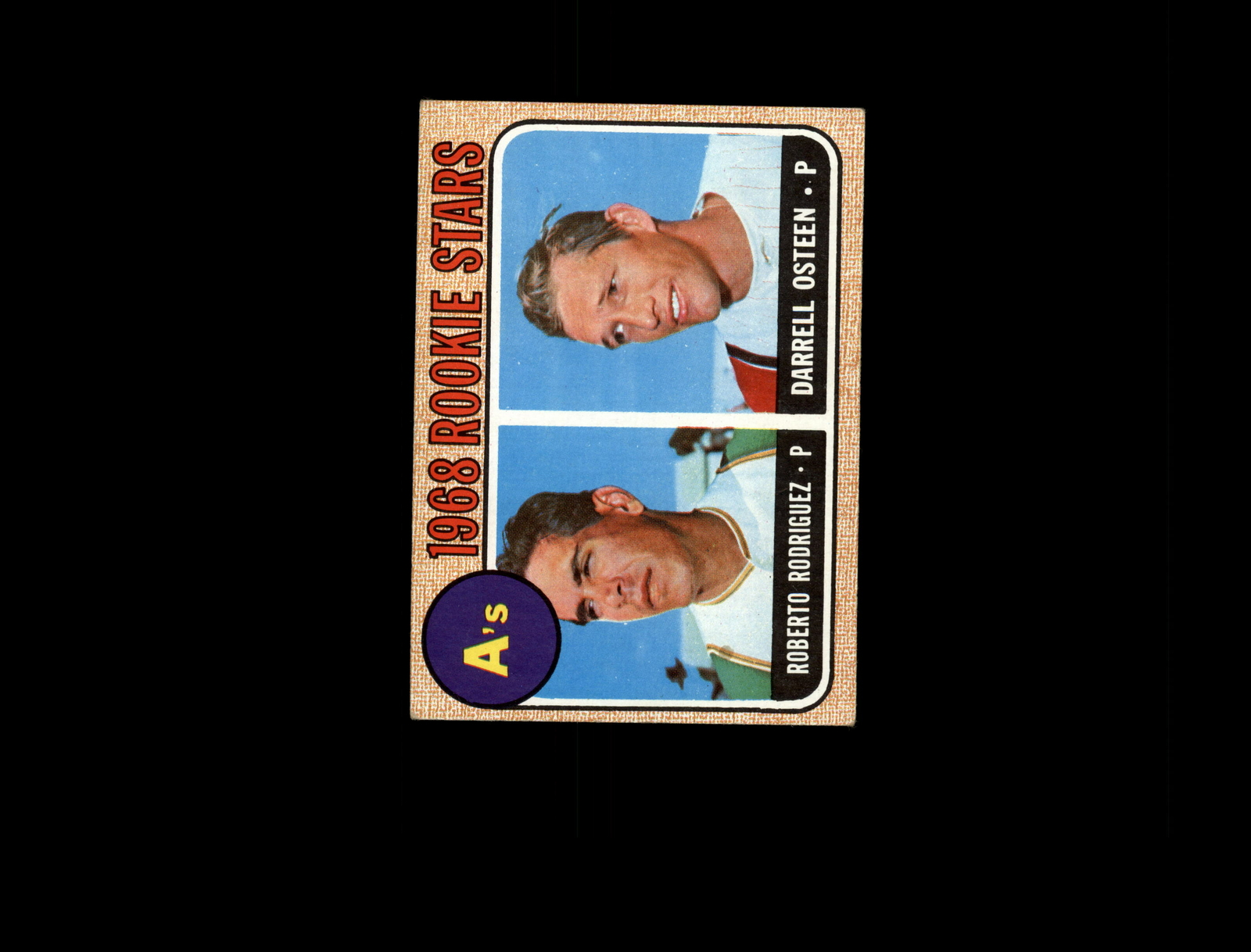 1968 Topps 199 Rookie Stars Roberto Rodriquez RC/Darrell Osteen VG-EX # ...